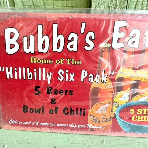 Wall Decor | New Bubbas Eatery Metal Sign | Poshmark